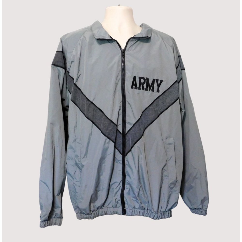 Army Skilcraft Physical Fitness Jacket M Reg Windbrea… - Gem